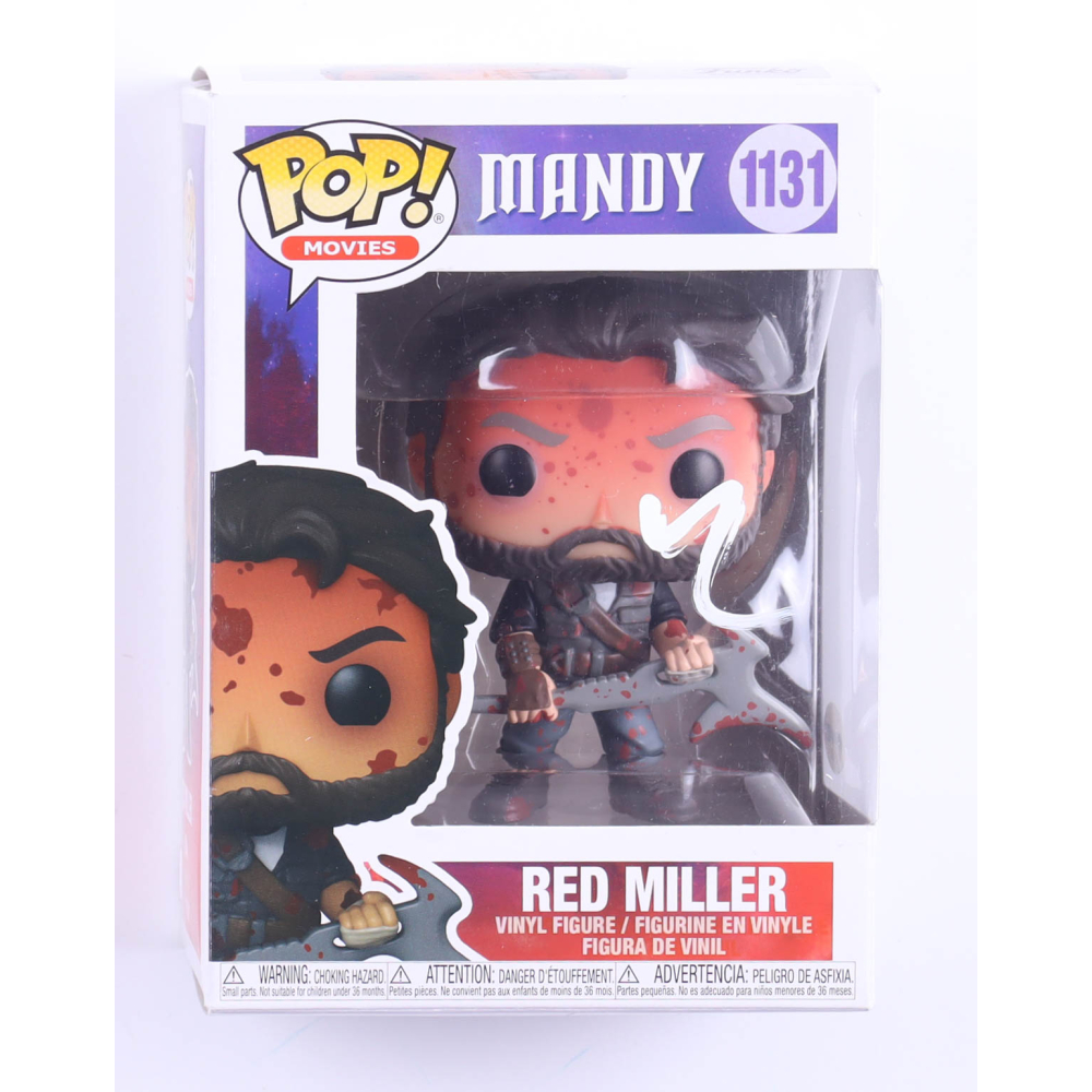 Nicolas Cage Signed "Mandy" #1131 Red Miller Funko Pop! Vinyl Figure ...