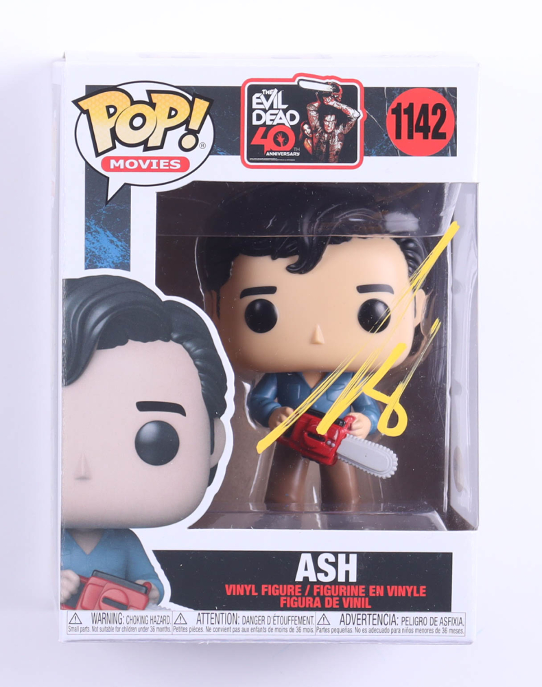 Bruce Campbell Signed "The Evil Dead 40th Anniversary" #1142 Ash Funko ...