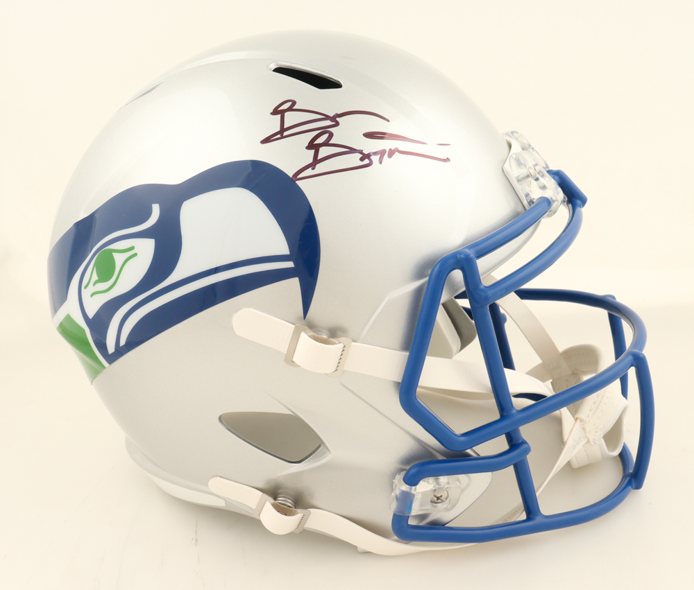 Brian Bosworth Signed Seahawks Full-Size Speed Helmet (Beckett) | Pristine Auction