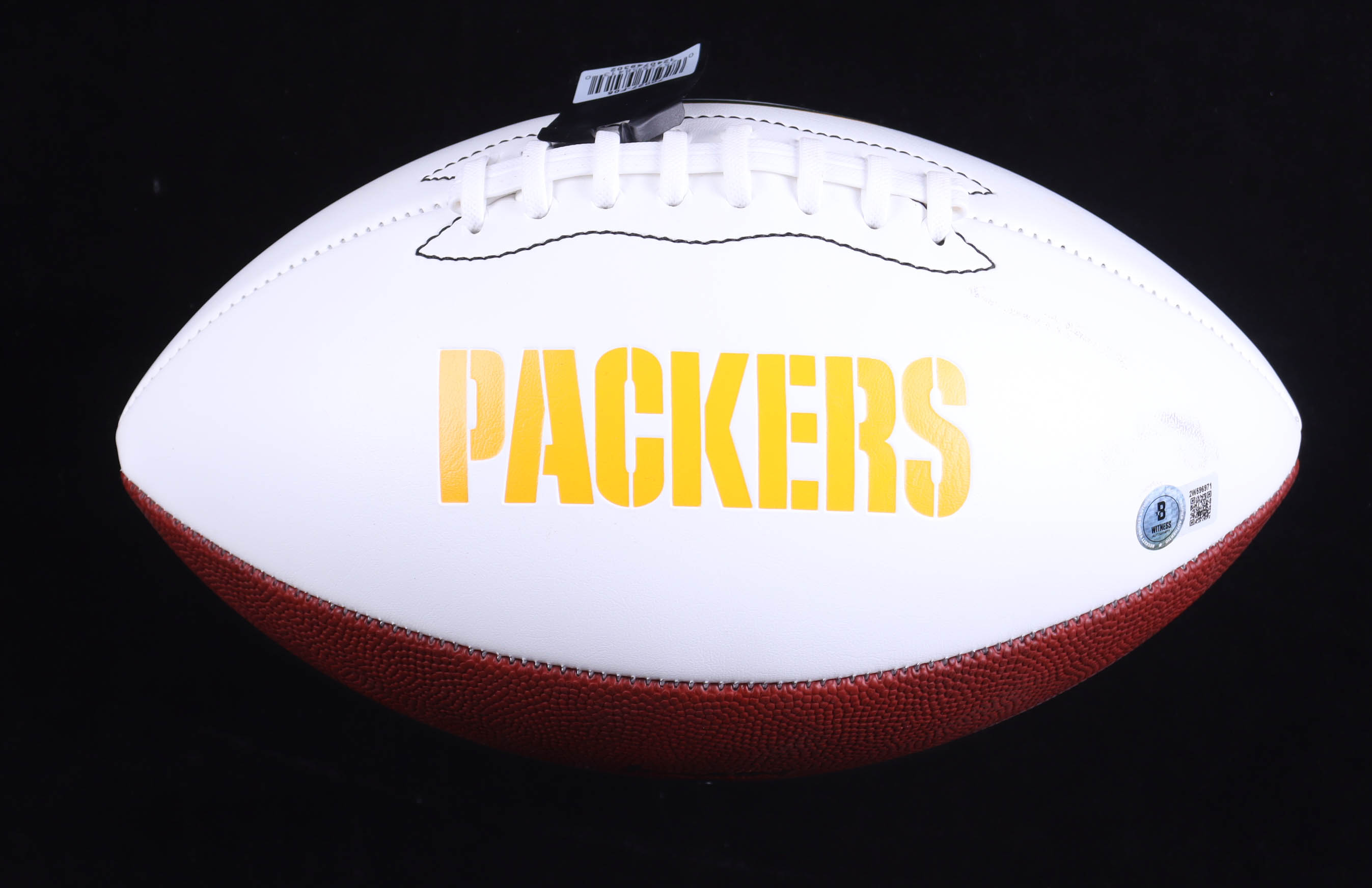 Edgerrin Cooper Signed Packers Logo Football (Beckett) | Pristine Auction