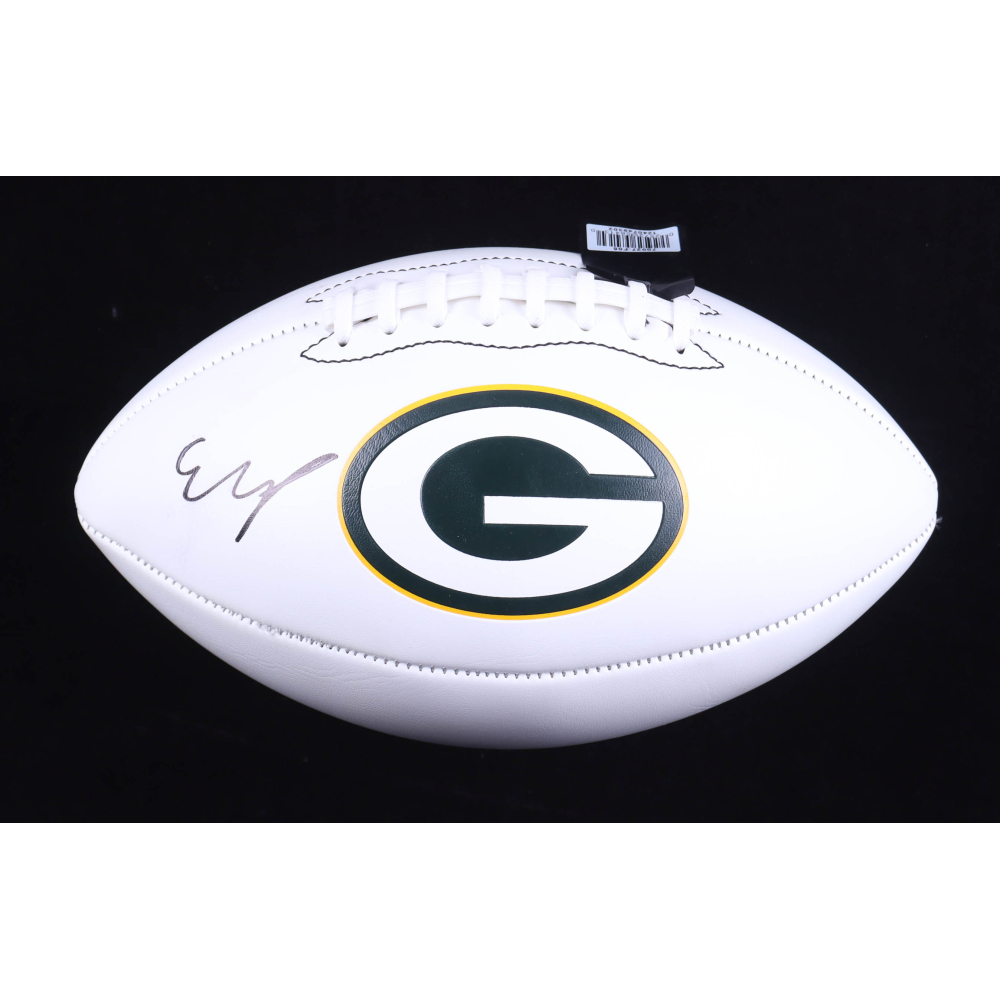 Edgerrin Cooper Signed Packers Logo Football (Beckett) | Pristine Auction