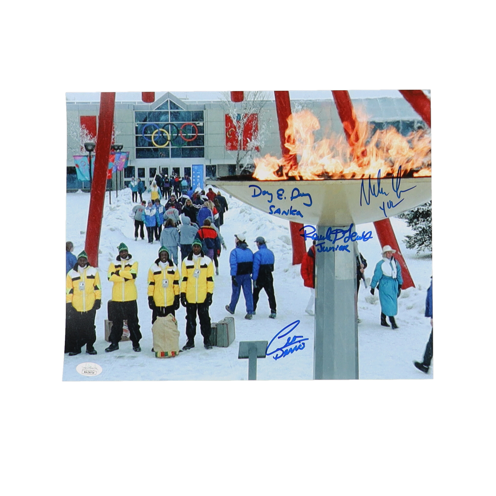 "Cool Runnings" 11x14 Photo Signed By (4) with Rawle D. Lewis, Doug E ...