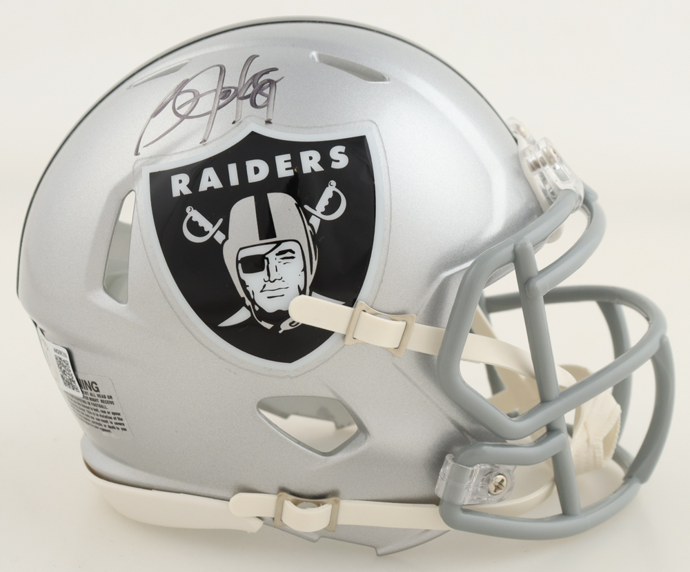 Bo Jackson Signed Raiders Mini Helmet (Beckett) | Pristine Auction