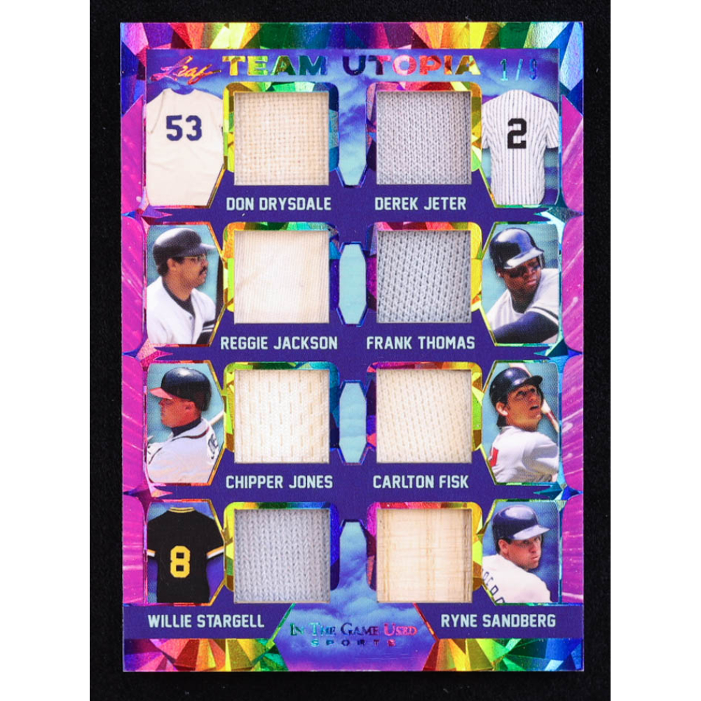 Don Drysdale / Derek Jeter / Reggie Jackson / Frank Thomas / Chipper ...