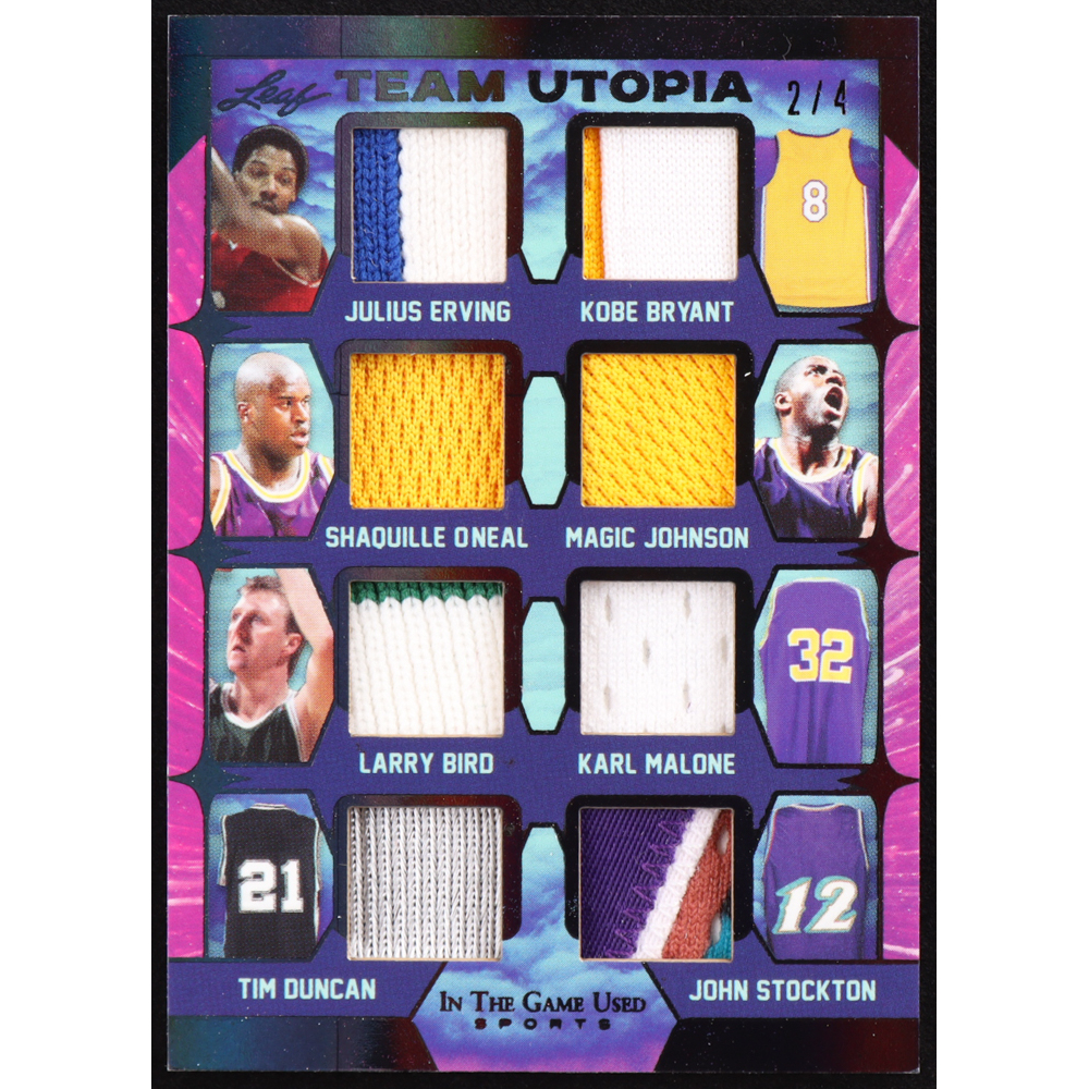 Julius Erving / Kobe Bryant / Shaquille O'Neal / Magic Johnson / Larry ...