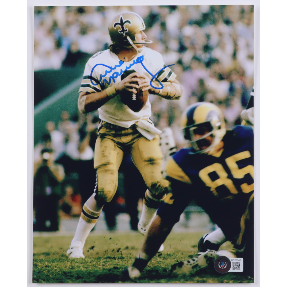 Archie Manning Signed Saints 8x10 Photo (Beckett) | Pristine Auction