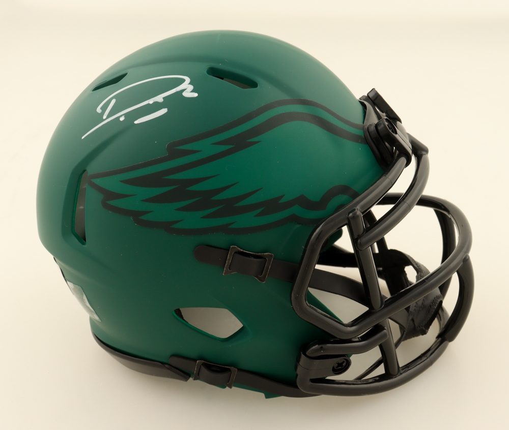 Darius Slay Signed Eagles Rave Alternate Speed Mini Helmet (Beckett ...