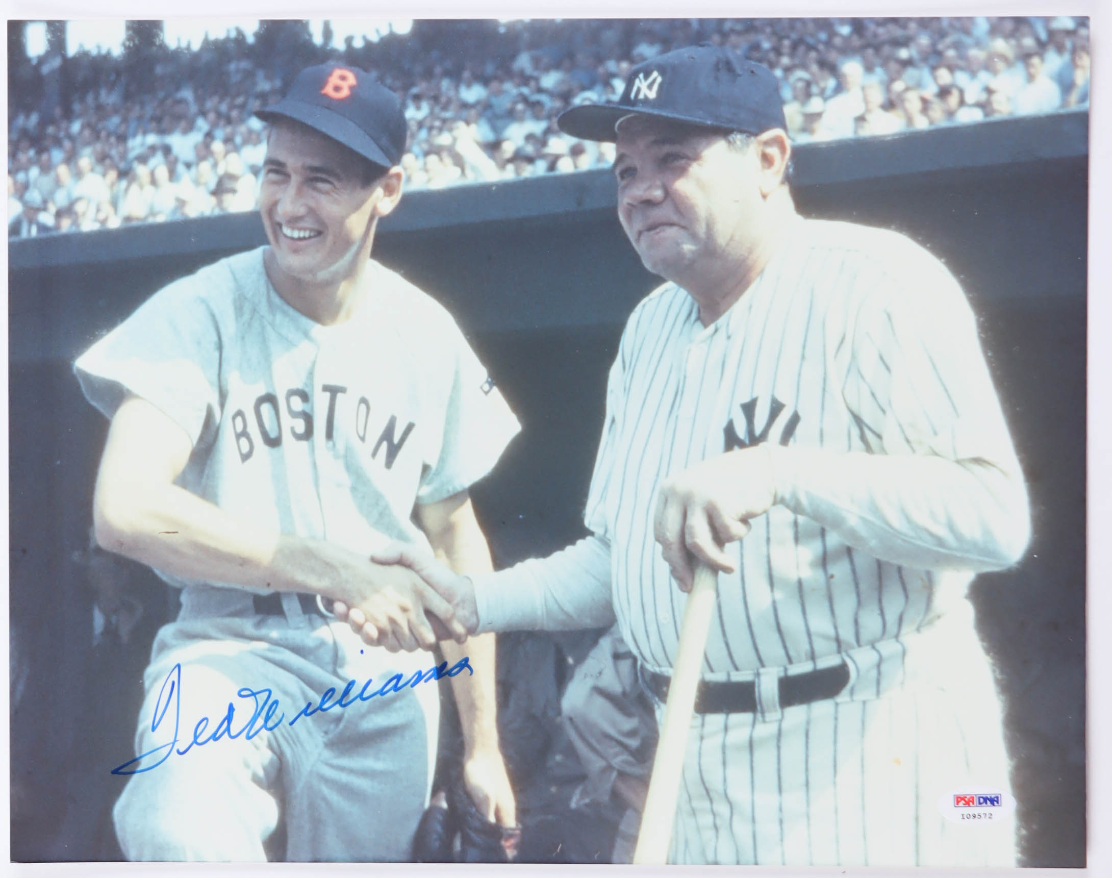 Ted Williams Signed 11x14 Photo (PSA) | Pristine Auction