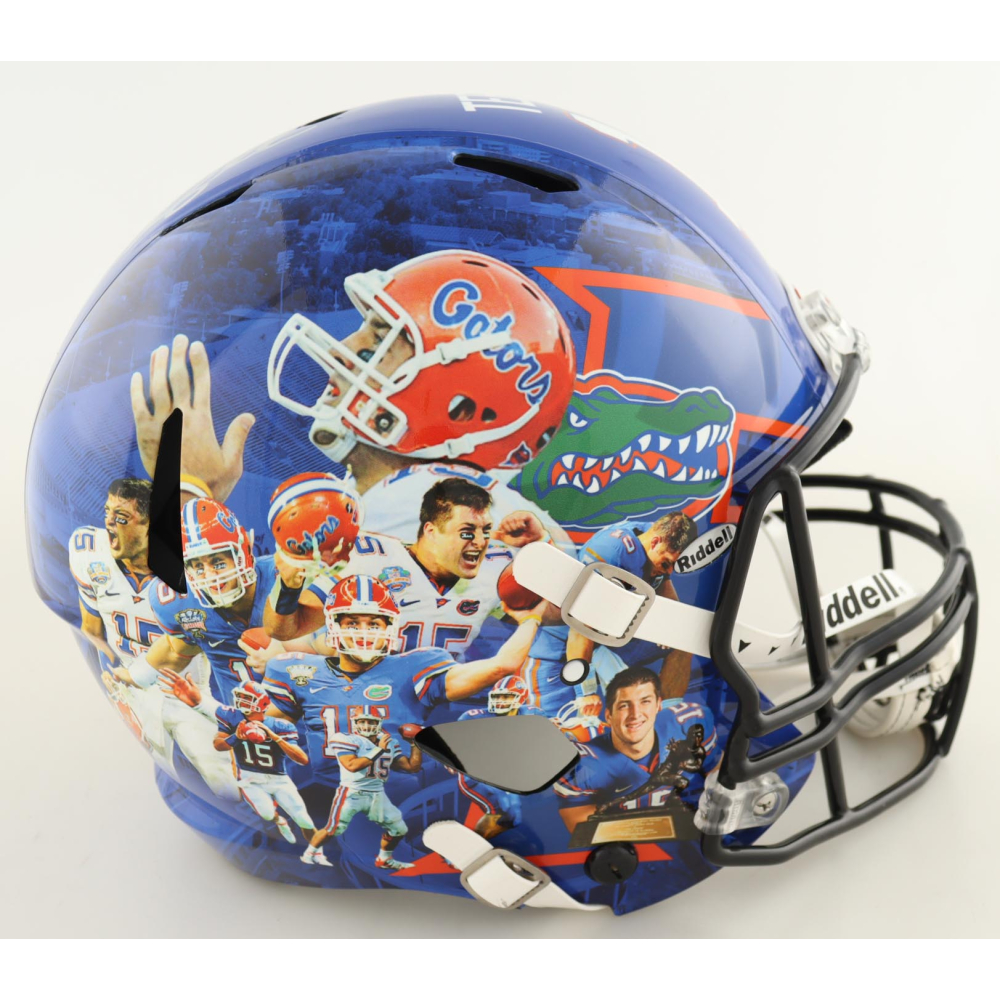 Tim Tebow Signed Florida Gators Full-Size Authentic On-Field Custom ...