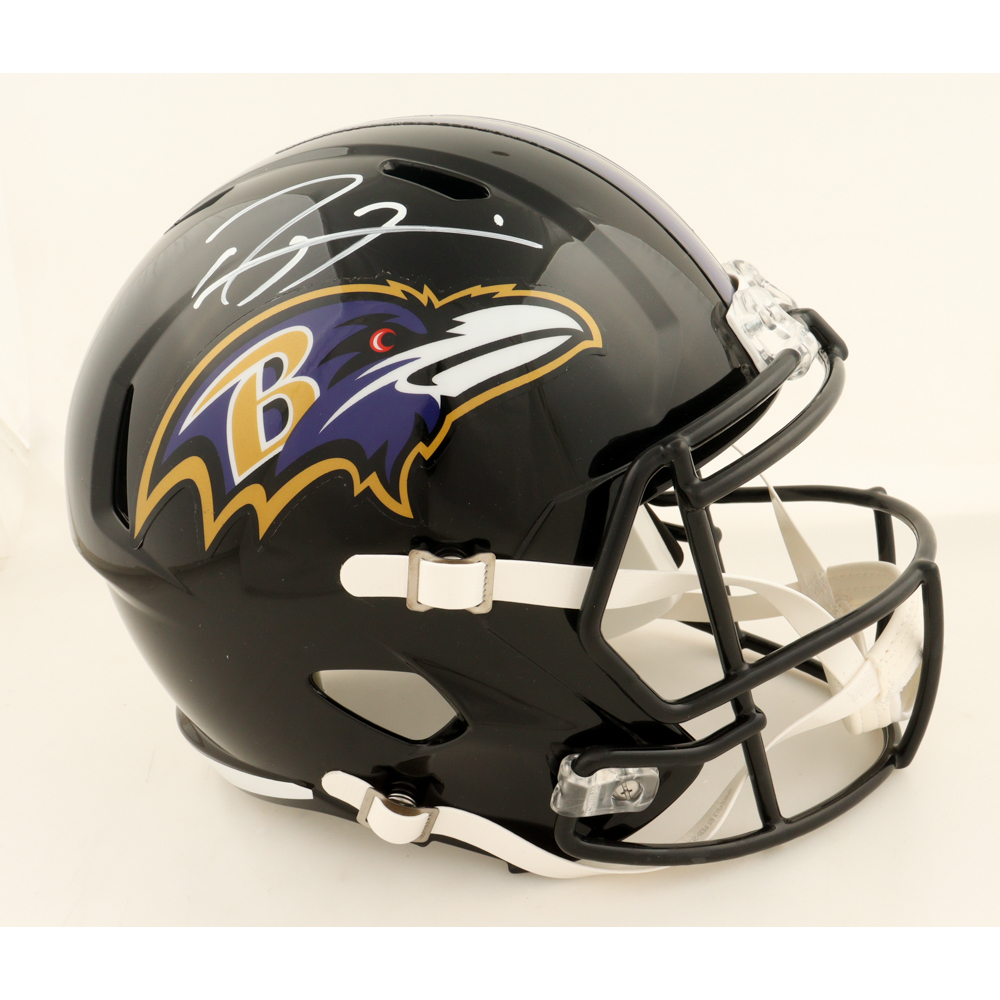 Ray Lewis Signed Ravens Full-Size Speed Helmet (Beckett) | Pristine Auction