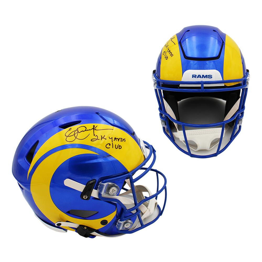 Eric Dickerson Signed Rams Full-Size Authentic On-Field Speedflex ...