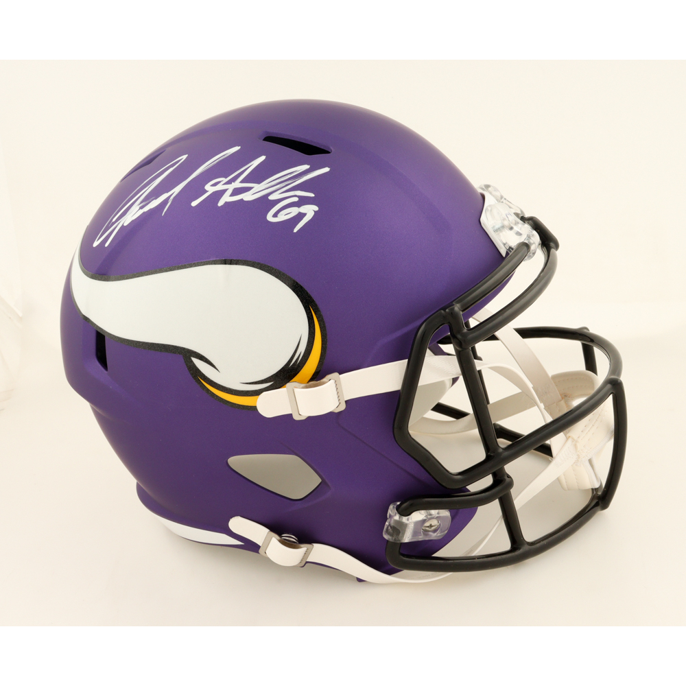 Jared Allen Signed Vikings Full-Size Speed Helmet (Beckett) | Pristine ...