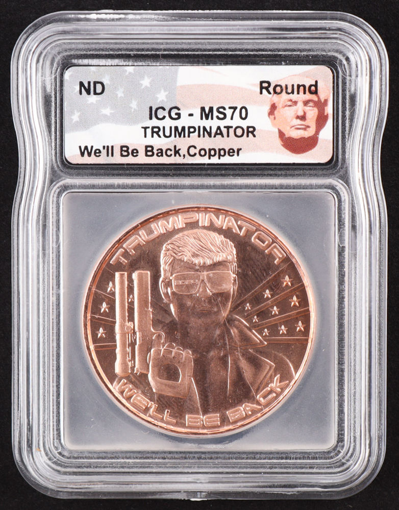 Donald Trump "Trumpinator" 47th President - 1 AVDP Ounce .999 Fine ...
