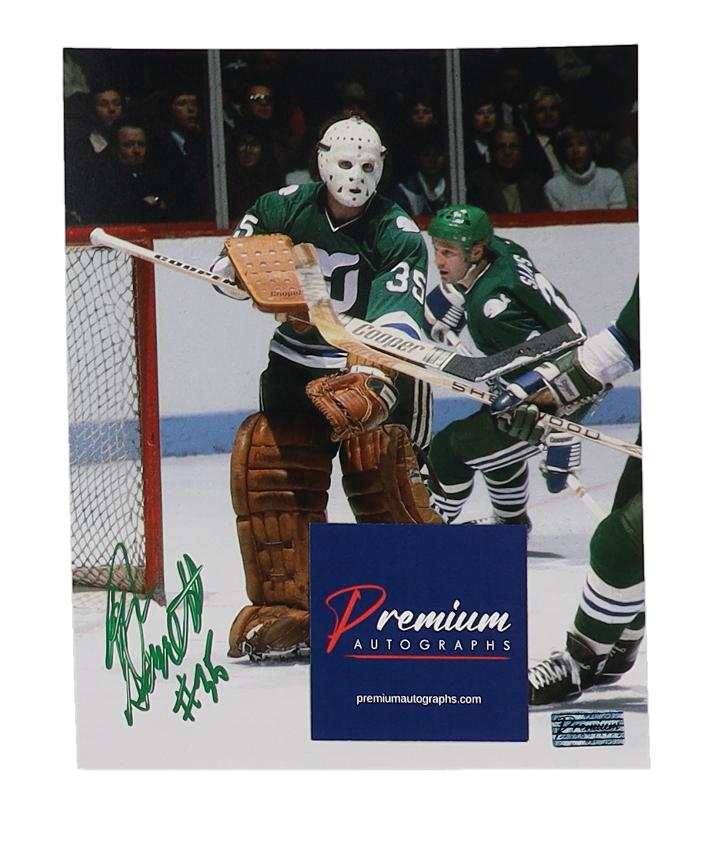 John Garrett Signed Whalers 8x10 Photo (Premium Autographs) | Pristine ...