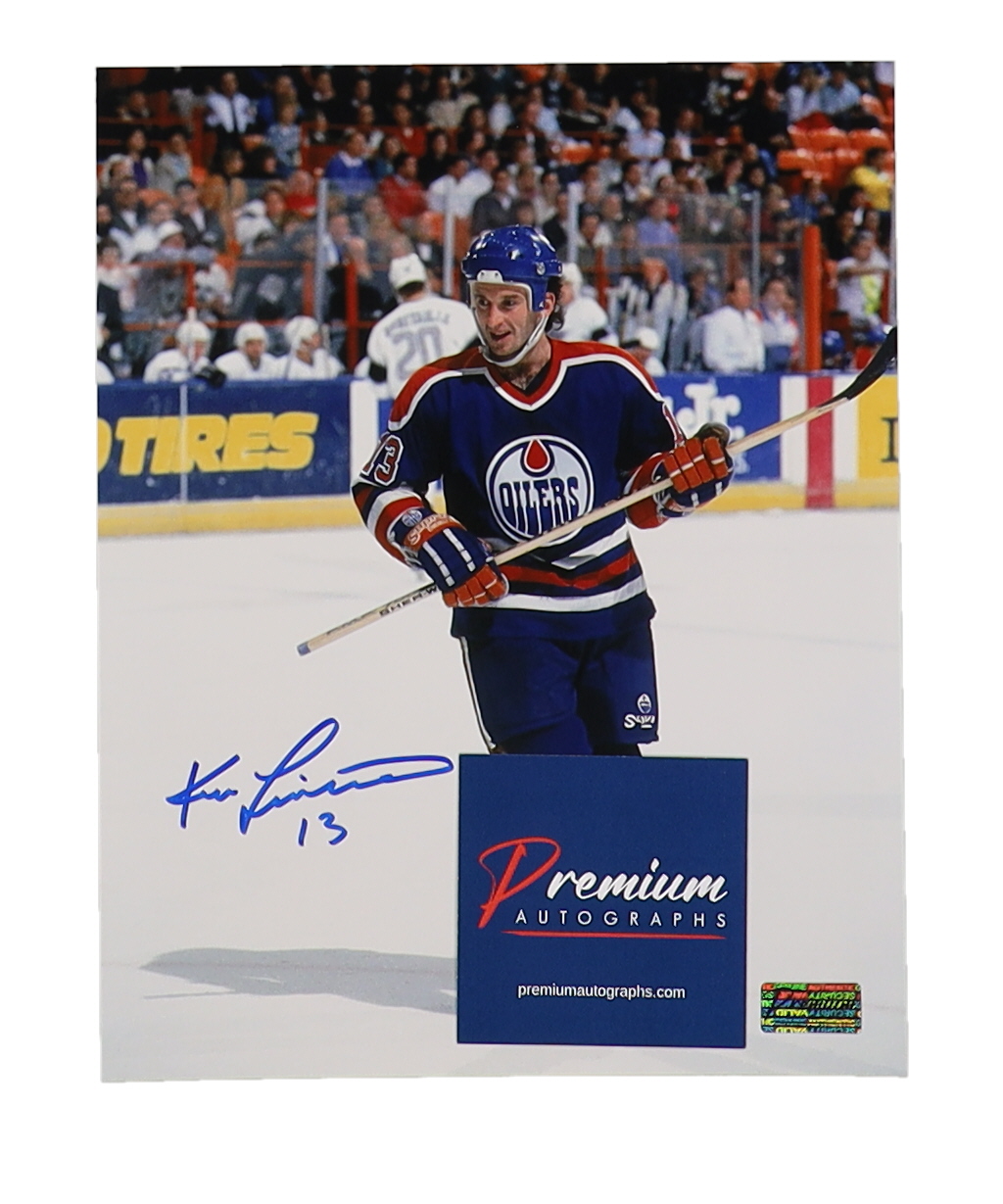 Ken Linseman Signed Oilers 8x10 Photo (Premium Autographs) | Pristine ...