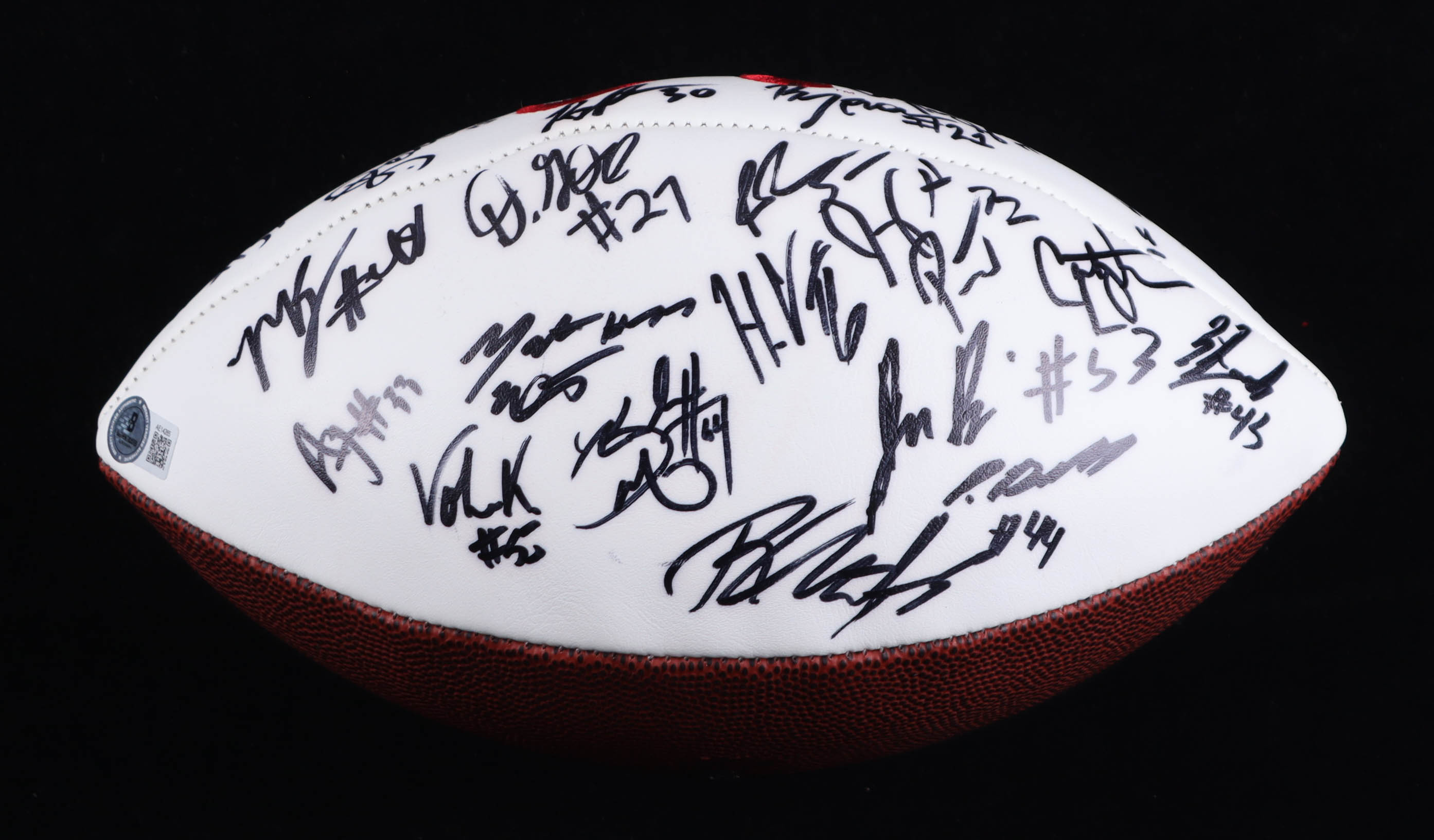 2015 Alabama Crimson Tide Logo Football Team-Signed by (39) with Josh ...