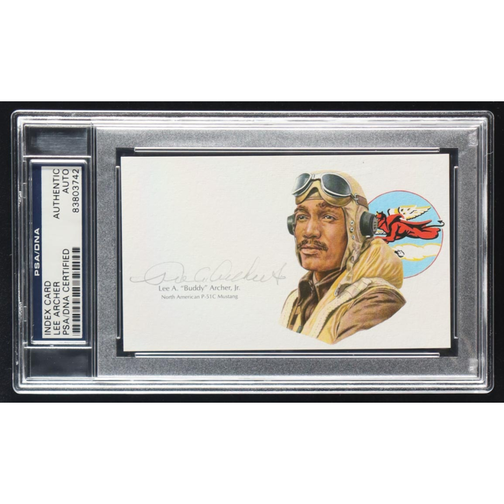 Lee Archer Signed Cut With Portrait (PSA) | Pristine Auction