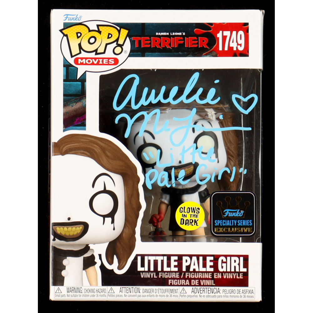 Amelie McLain Signed "Terrifier" #1749 Little Pale Girl Funko Pop ...