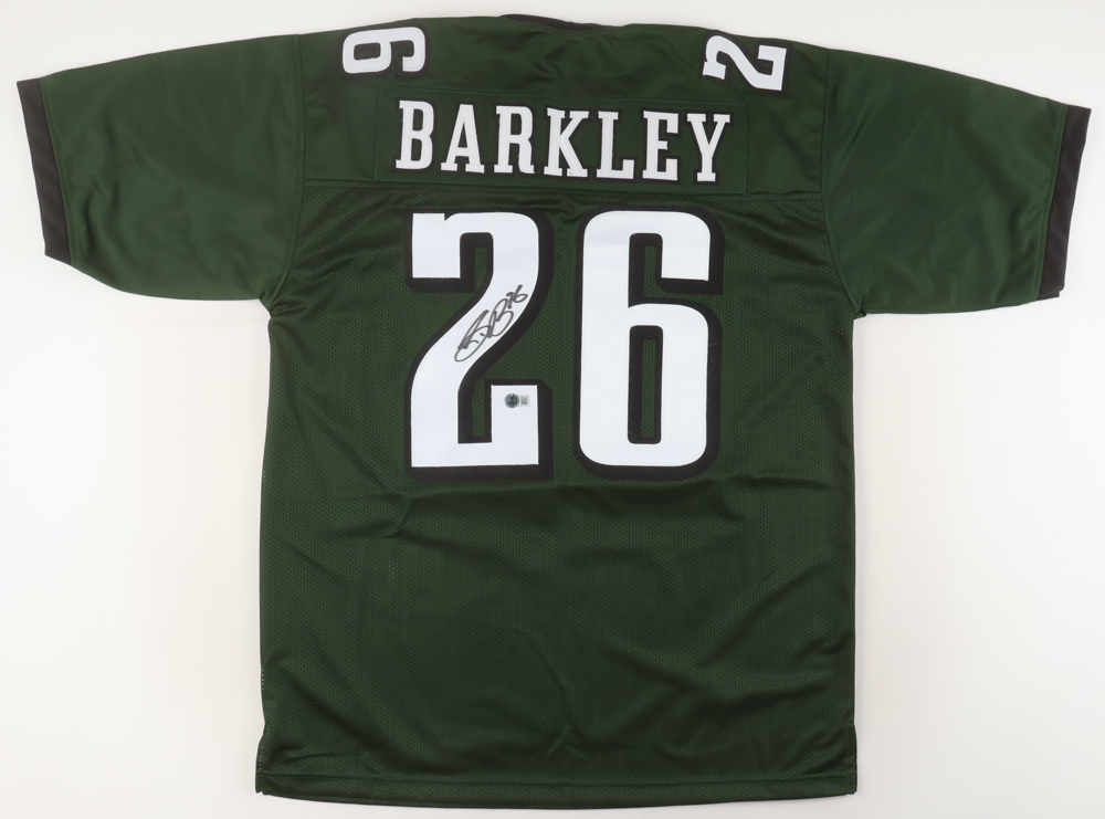 Saquon Barkley Signed Jersey (Beckett) | Pristine Auction