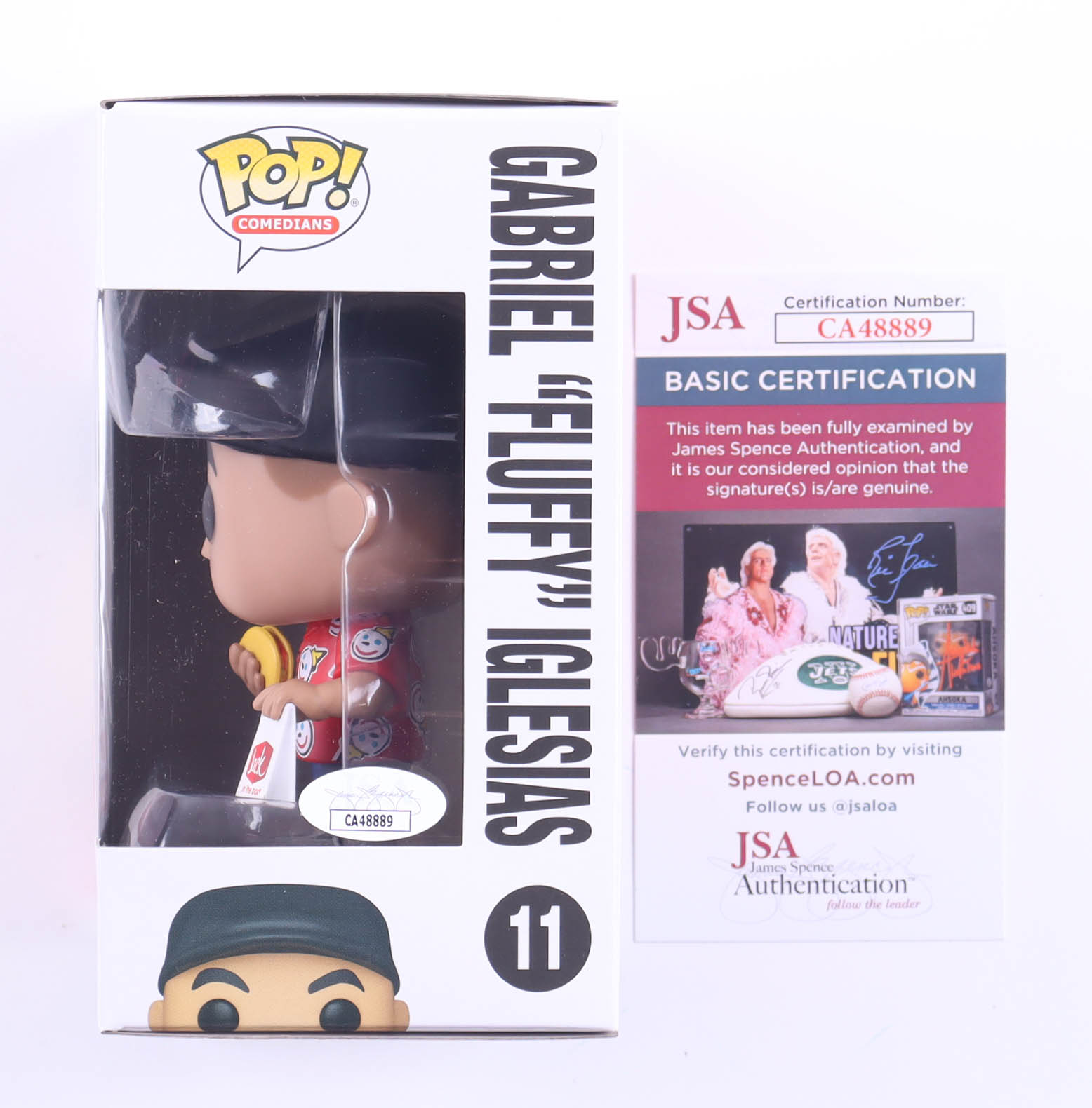 Gabriel Iglesias Signed #11 "Gabriel "Fluffy" Iglesias" Funko Pop ...