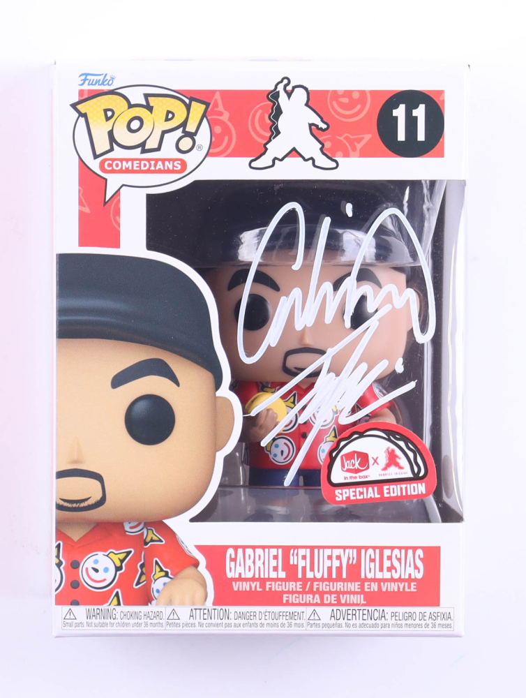 Gabriel Iglesias Signed #11 "Gabriel "Fluffy" Iglesias" Funko Pop ...
