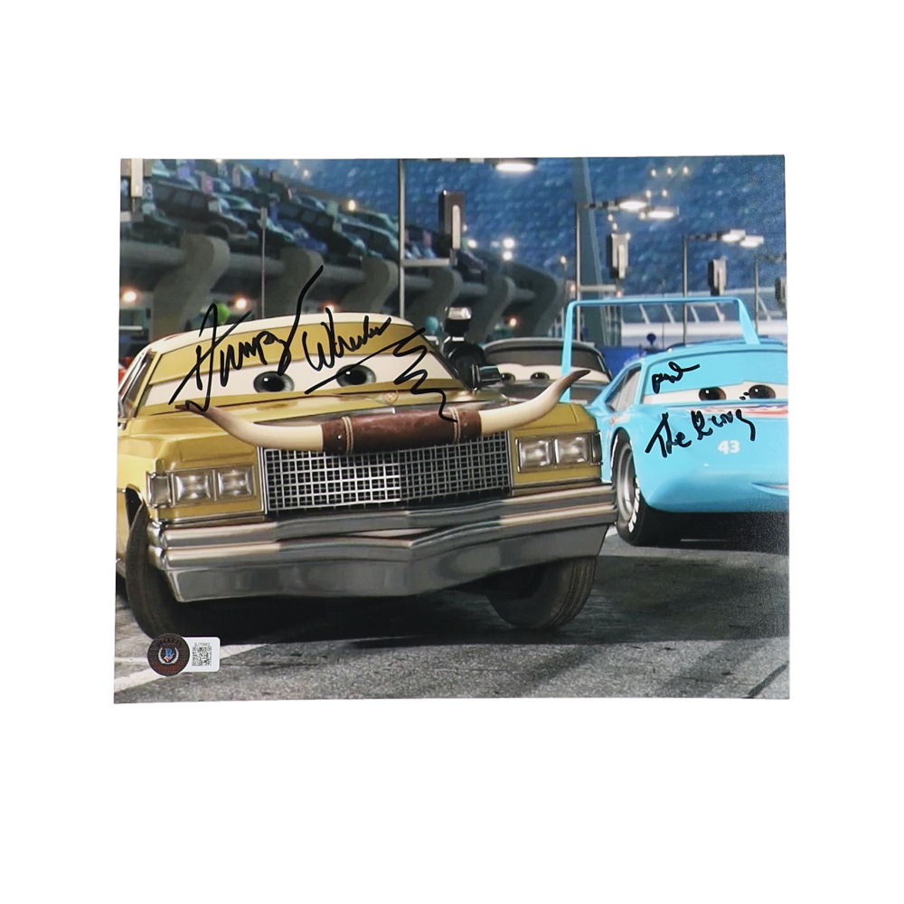 Howard "Humpy" Wheeler Signed "Cars" 8x10 Photo Inscribed "And The King ...