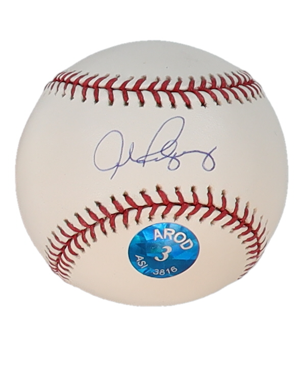 Alex Rodriguez Signed OML Baseball (MLB) | Pristine Auction
