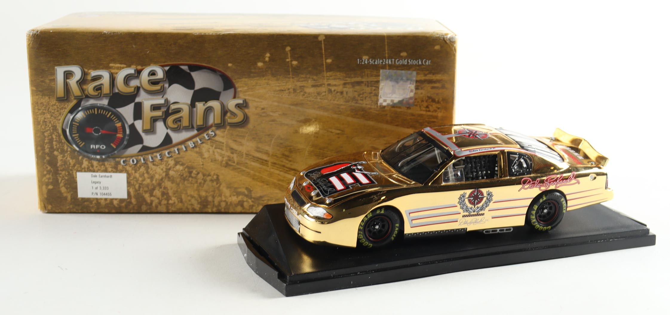 Dale Earnhardt Sr. LE NASCAR Legacy Winston Cup Champion | 24Kt Gold ...