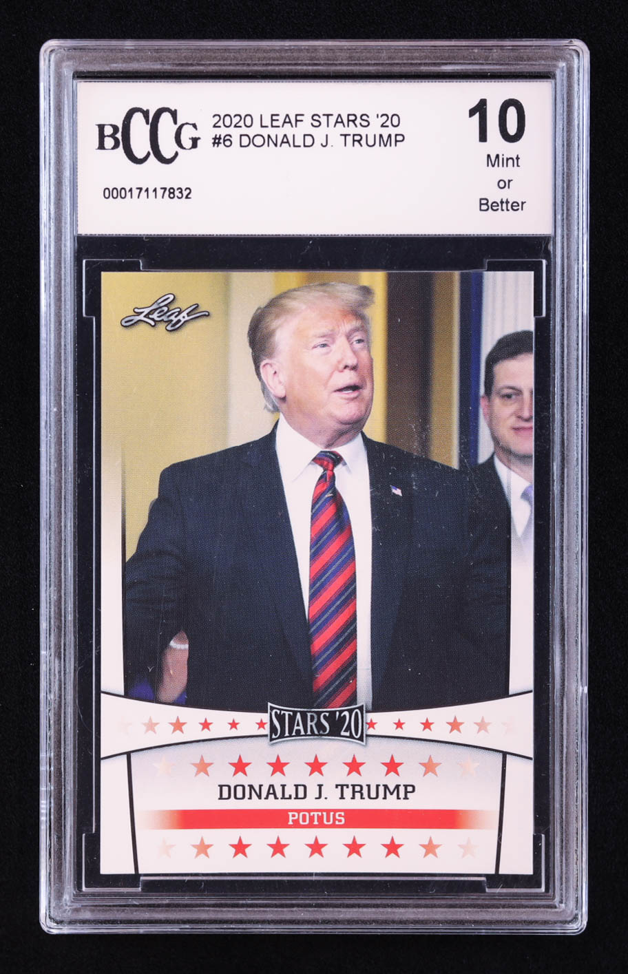 Donald Trump 2020 Leaf Stars '20 #6 (BCCG 10) | Pristine Auction