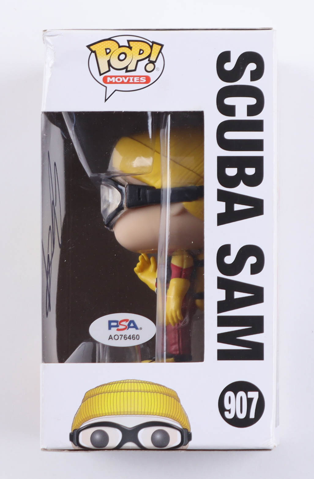 Adam Sandler Signed "Big Daddy" #907 Scuba Sam Funko Pop! Vinyl Figure ...