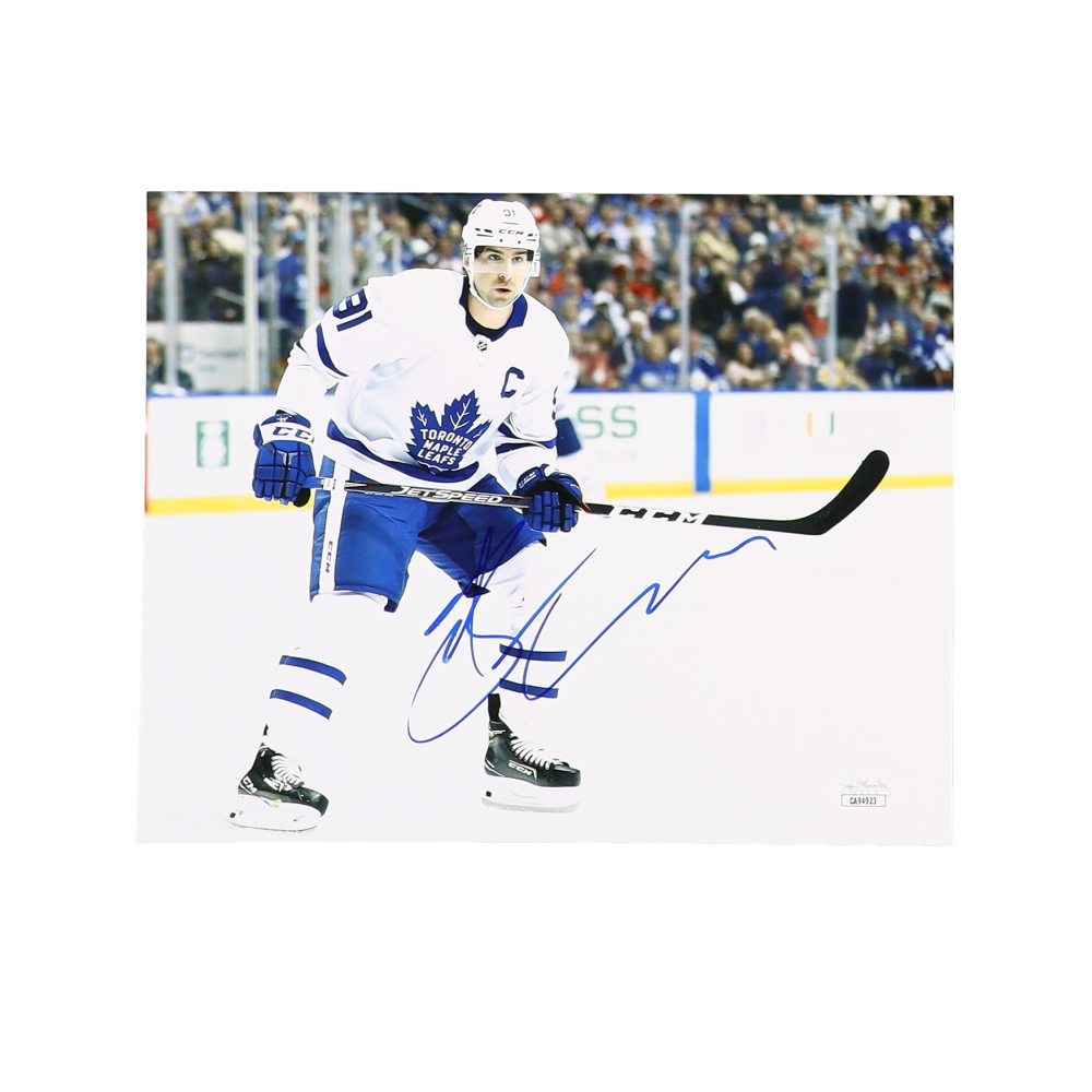 John Tavares Signed Maple Leafs 8x10 Photo (JSA) | Pristine Auction