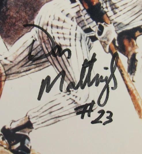 Don Mattingly Signed Yankees 8x10 Photo (JSA) | Pristine Auction