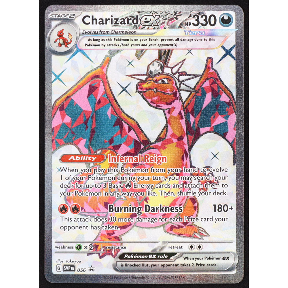Charizard ex Pokemon 2023 Scarlet & Violet Promo SVPEN#056 | Pristine ...