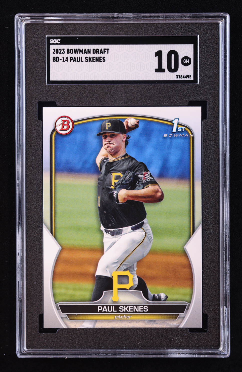 Paul Skenes 2023 Bowman Draft #BD14 RC (SGC 10) | Pristine Auction