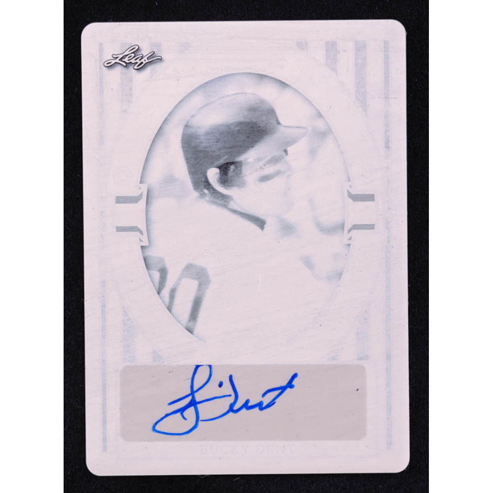 Bucky Dent 2024 Leaf A Bronx Legacy Yankee Doodles Printing Plates ...