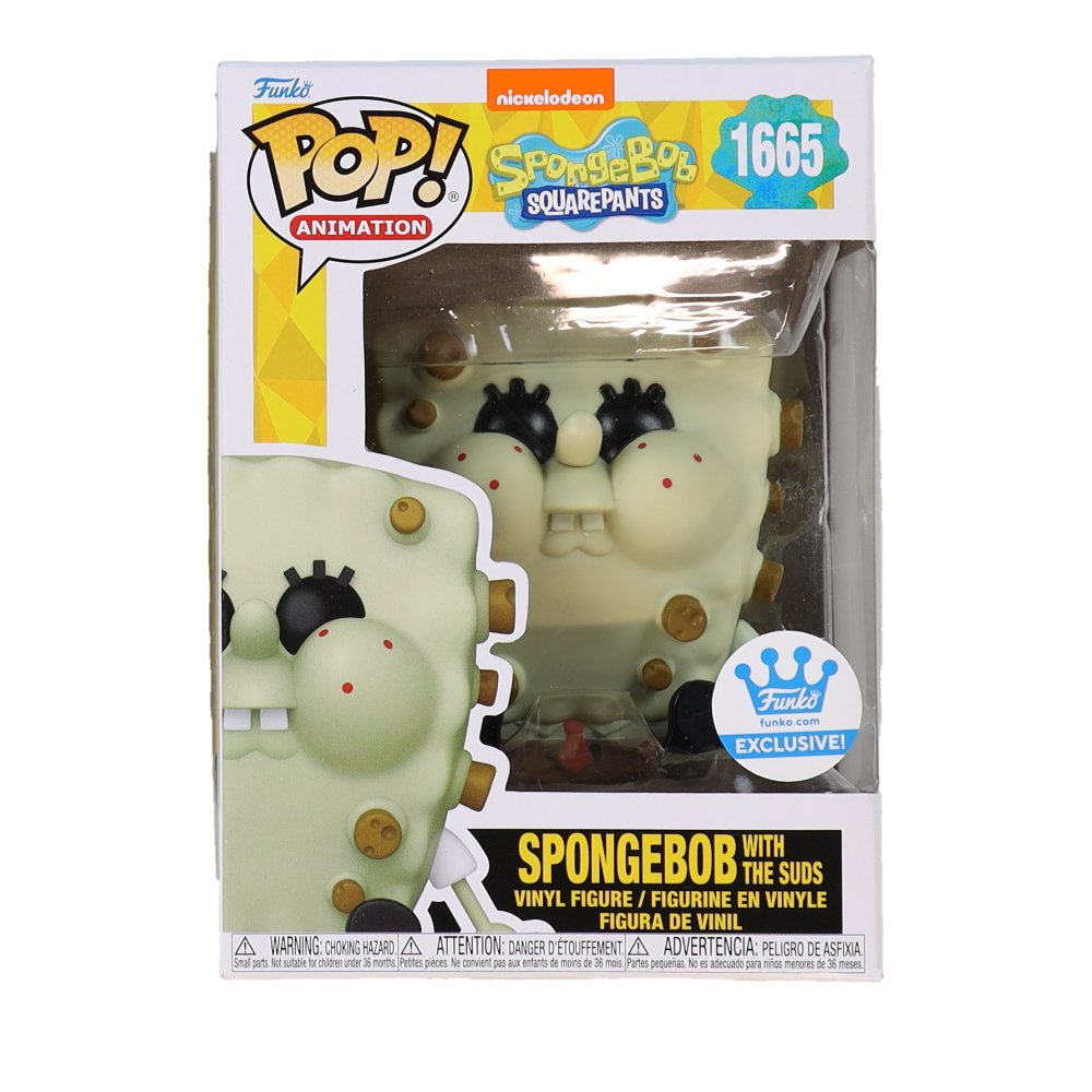 SpongeBob SquarePants #1665 SpongeBob With The Suds Funko Pop! Vinyl ...