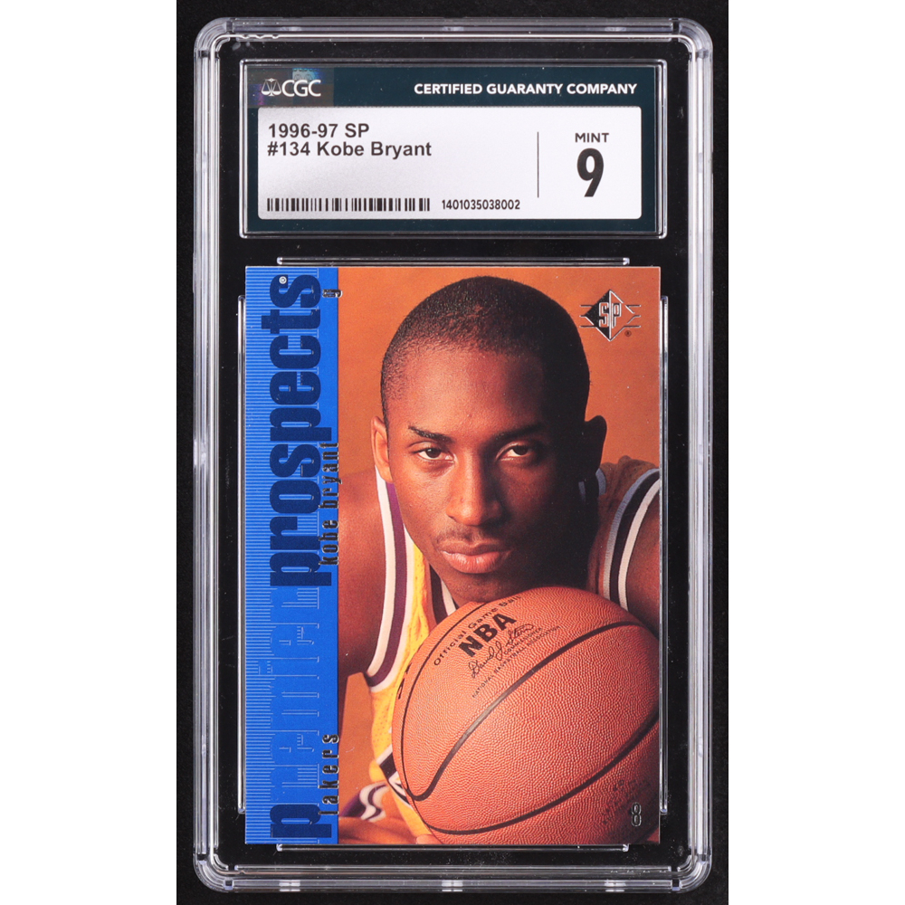 Kobe Bryant 1996-97 SP #134 RC (CGC 9) | Pristine Auction