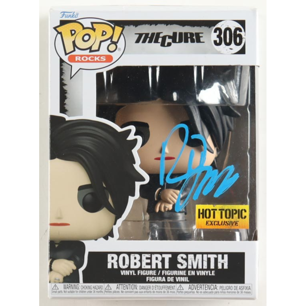 Robert Smith Signed "The Cure" #306 Robert Smith Funko Pop! Vinyl ...