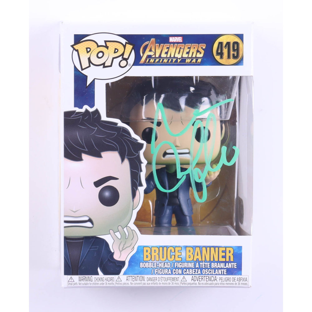 Mark Ruffalo Signed "Avengers: Infinity War" #419 Bruce Banner Funko ...