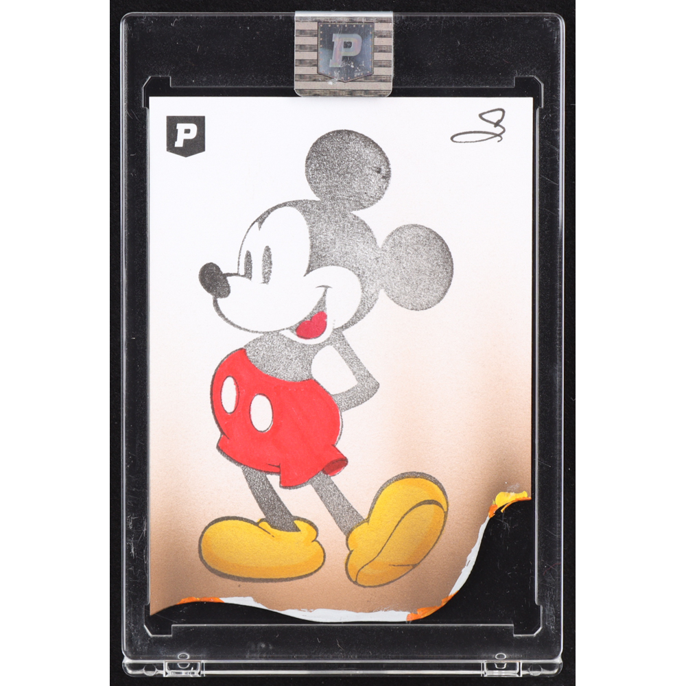 SoCal Strong Mickey | Disney | Original Art Sketch Card by Scott Cook ...
