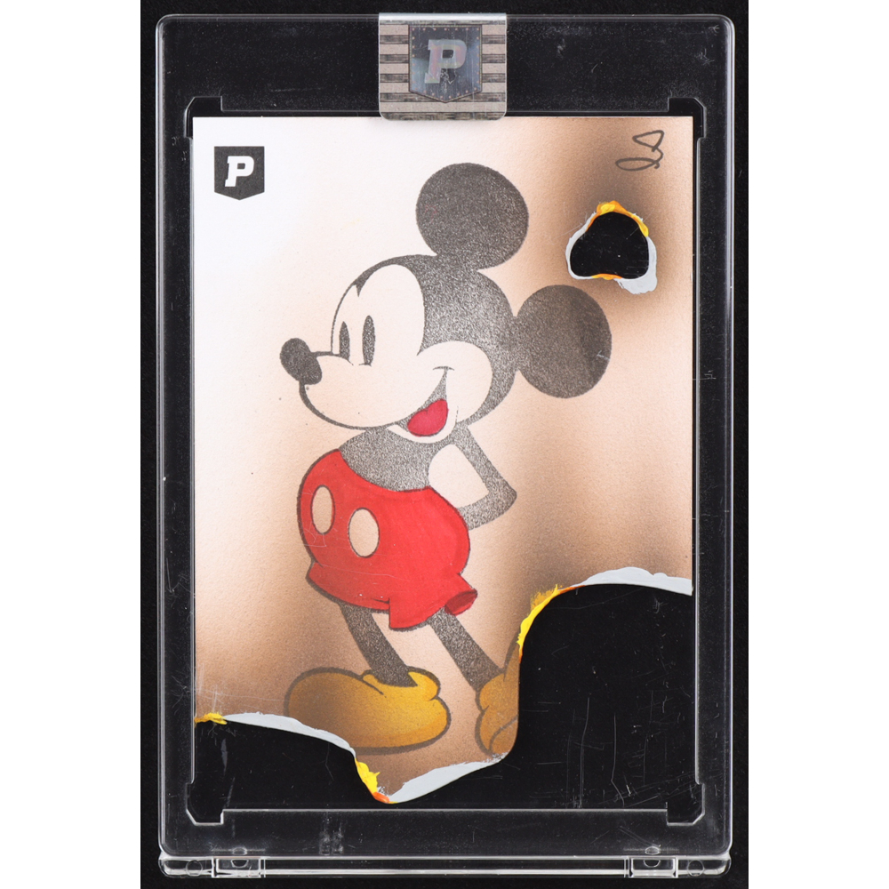 SoCal Strong Mickey | Disney | Original Art Sketch Card by Scott Cook ...