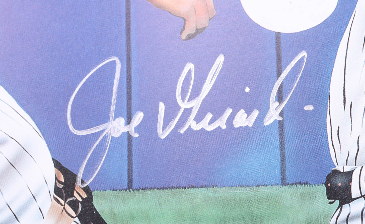 Joe Girardi & David Cone Signed LE Yankees 19.5x20.5 Lithograph ...