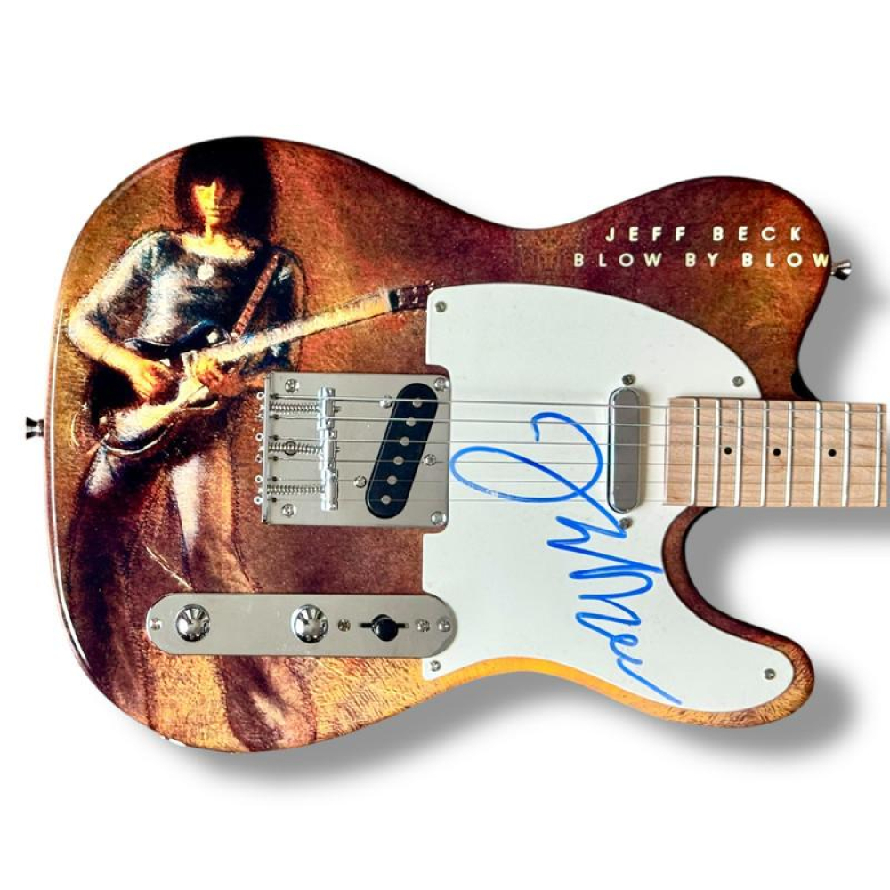Jeff Beck Signed Custom Telecaster Style Guitar (JSA) | Pristine Auction