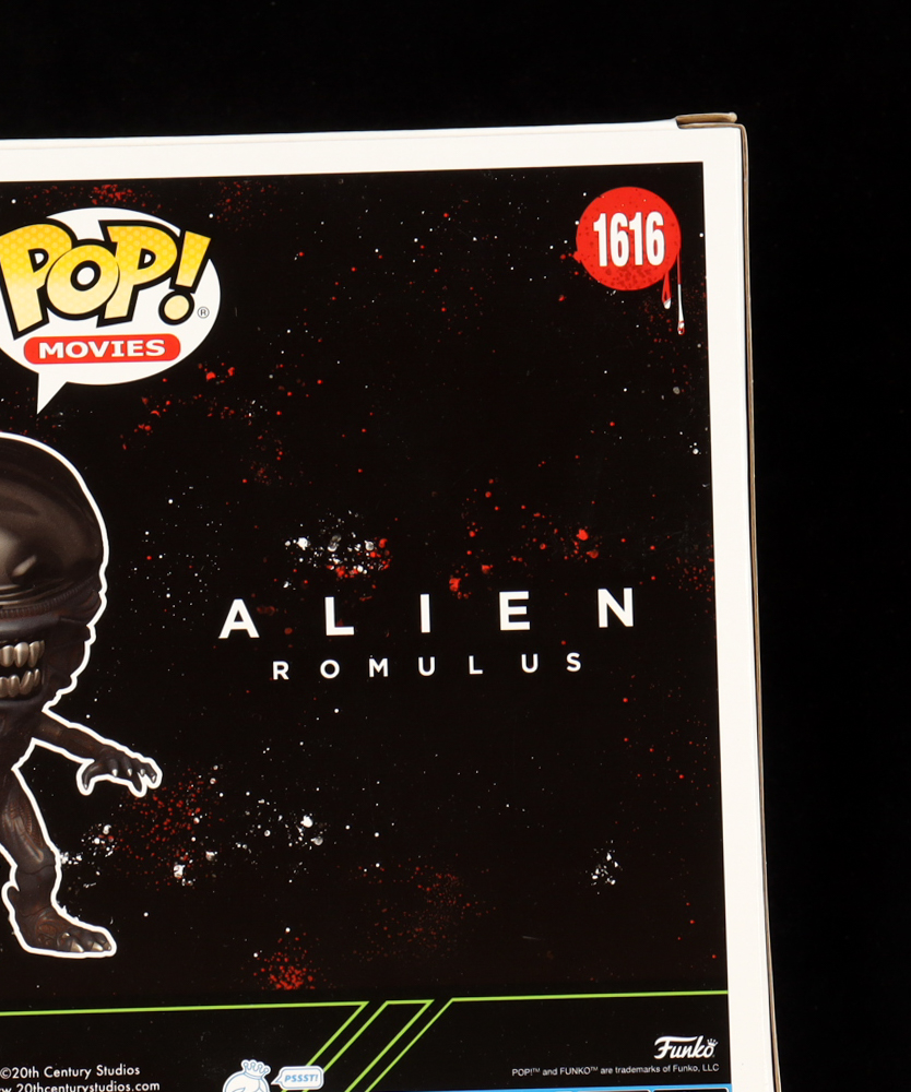 Trevor Newlin Signed "Alien: Romulus" #1616 Xenomorph Funko Pop! Vinyl ...