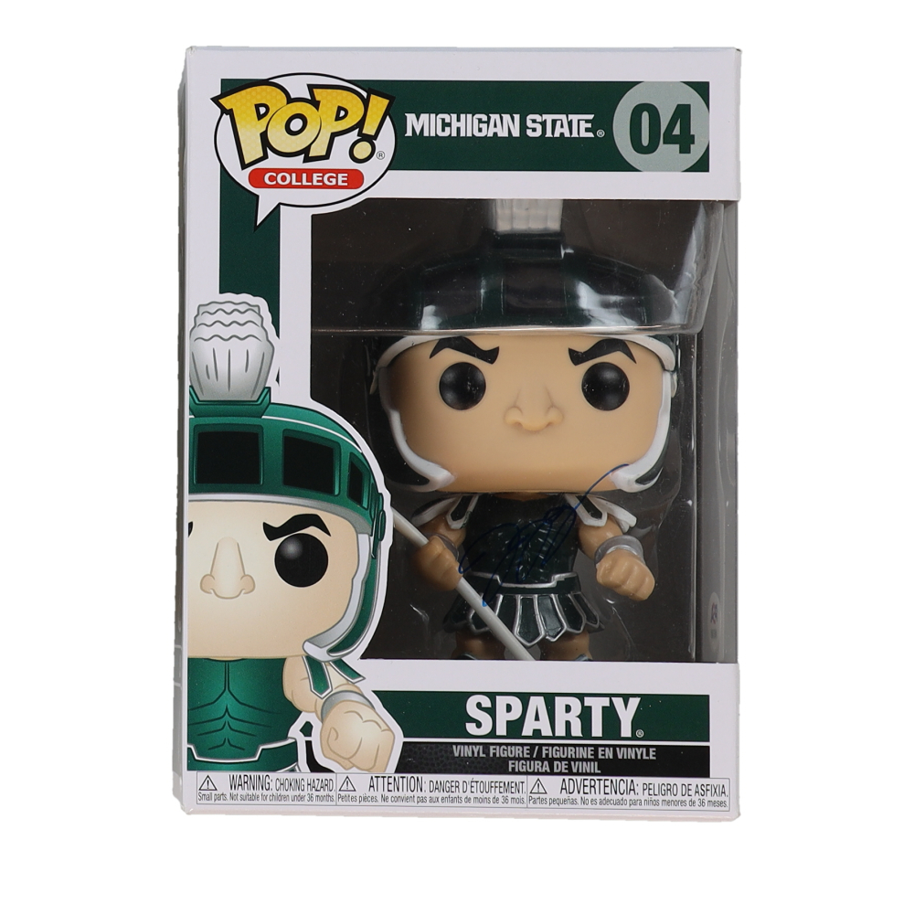 Jaren Jackson Jr. Signed Michigan State Spartans #04 Sparty Funko Pop ...