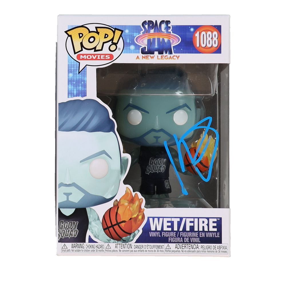 Klay Thompson Signed "Space Jam: A New Legacy" #1088 Wet / Fire Funko ...
