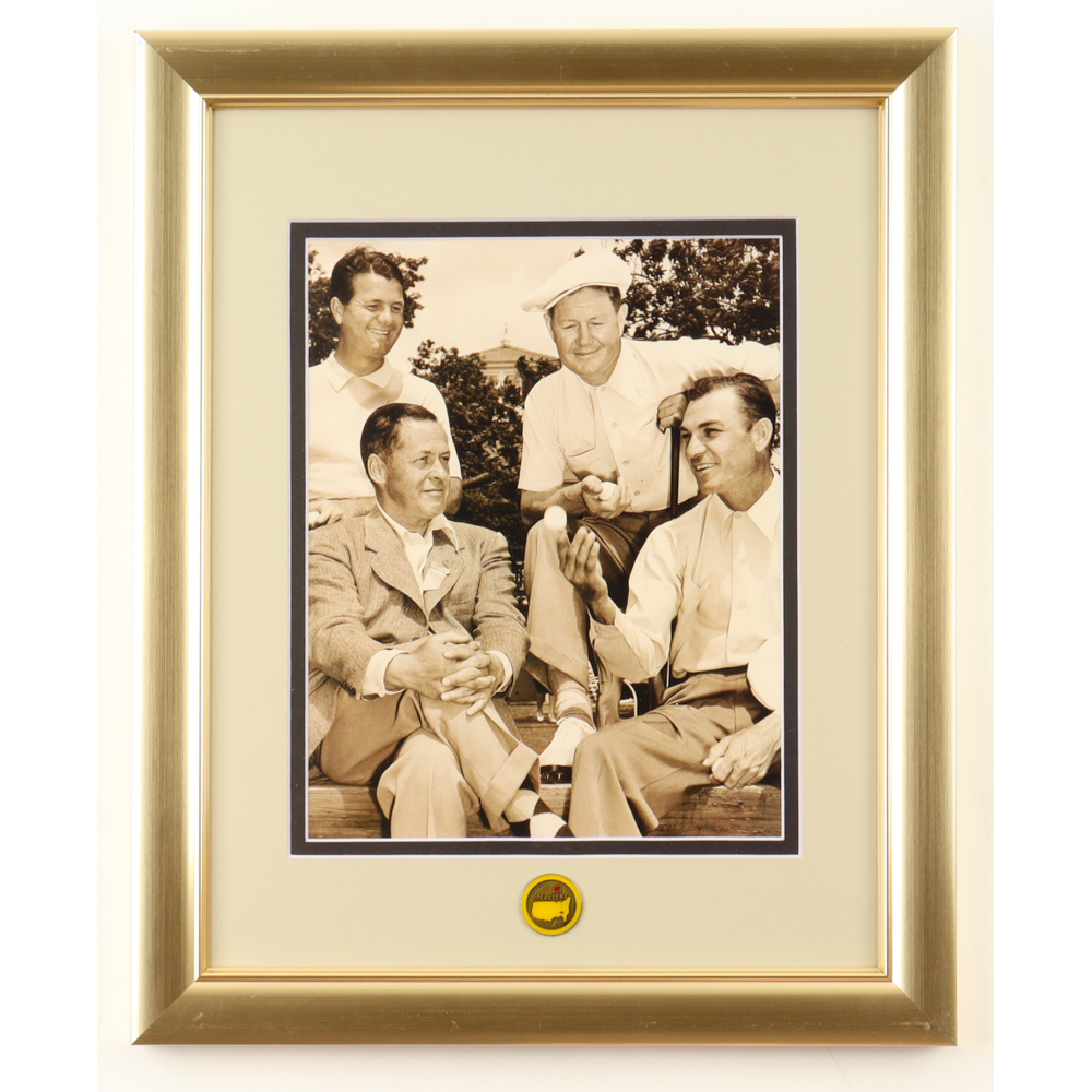 "The Masters" Ben Hogan, Bobby Jones, Jimmy Demaret & Byron Nelson ...