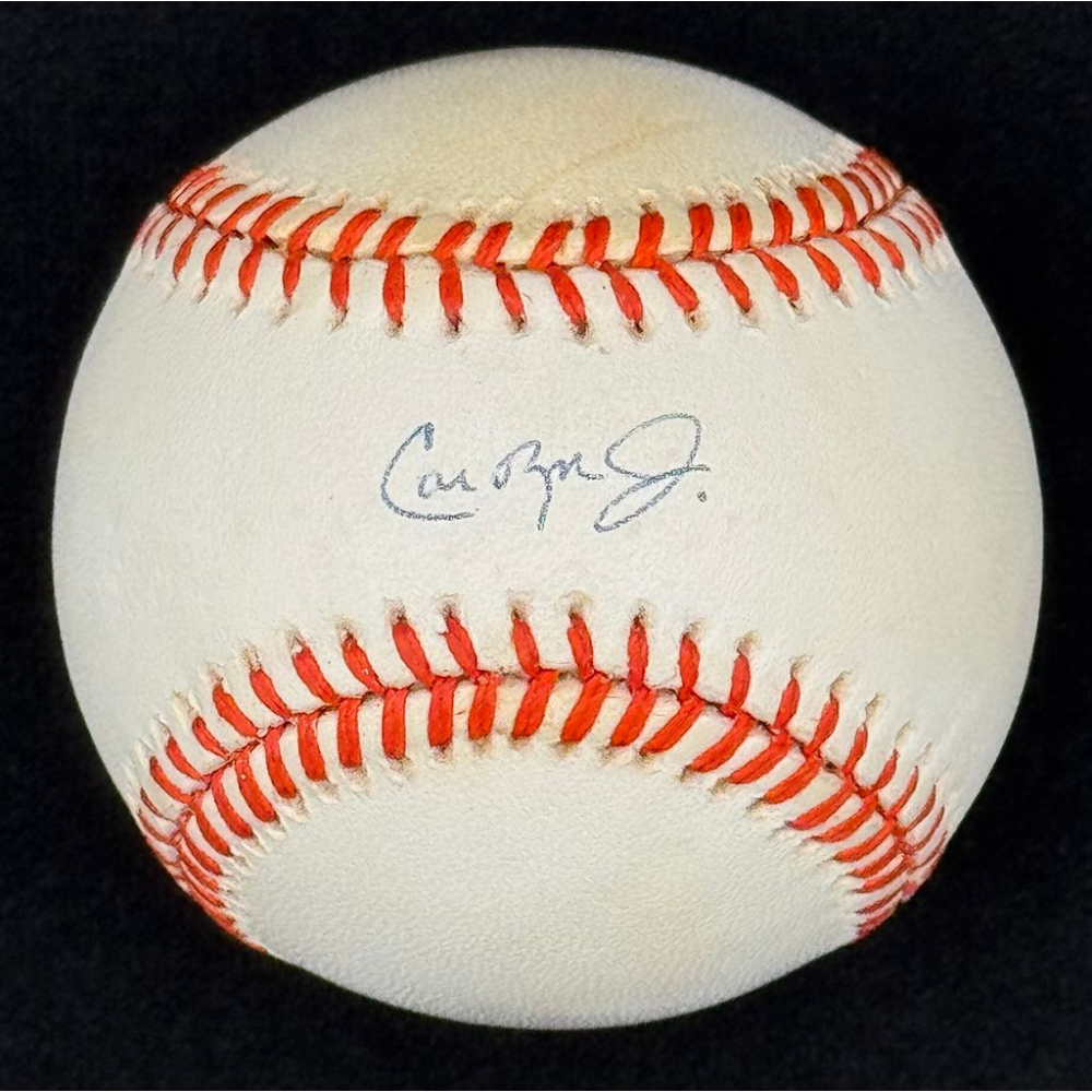 Cal Ripken Jr. Signed OAL Commemorative Logo Baseball (JSA) | Pristine ...