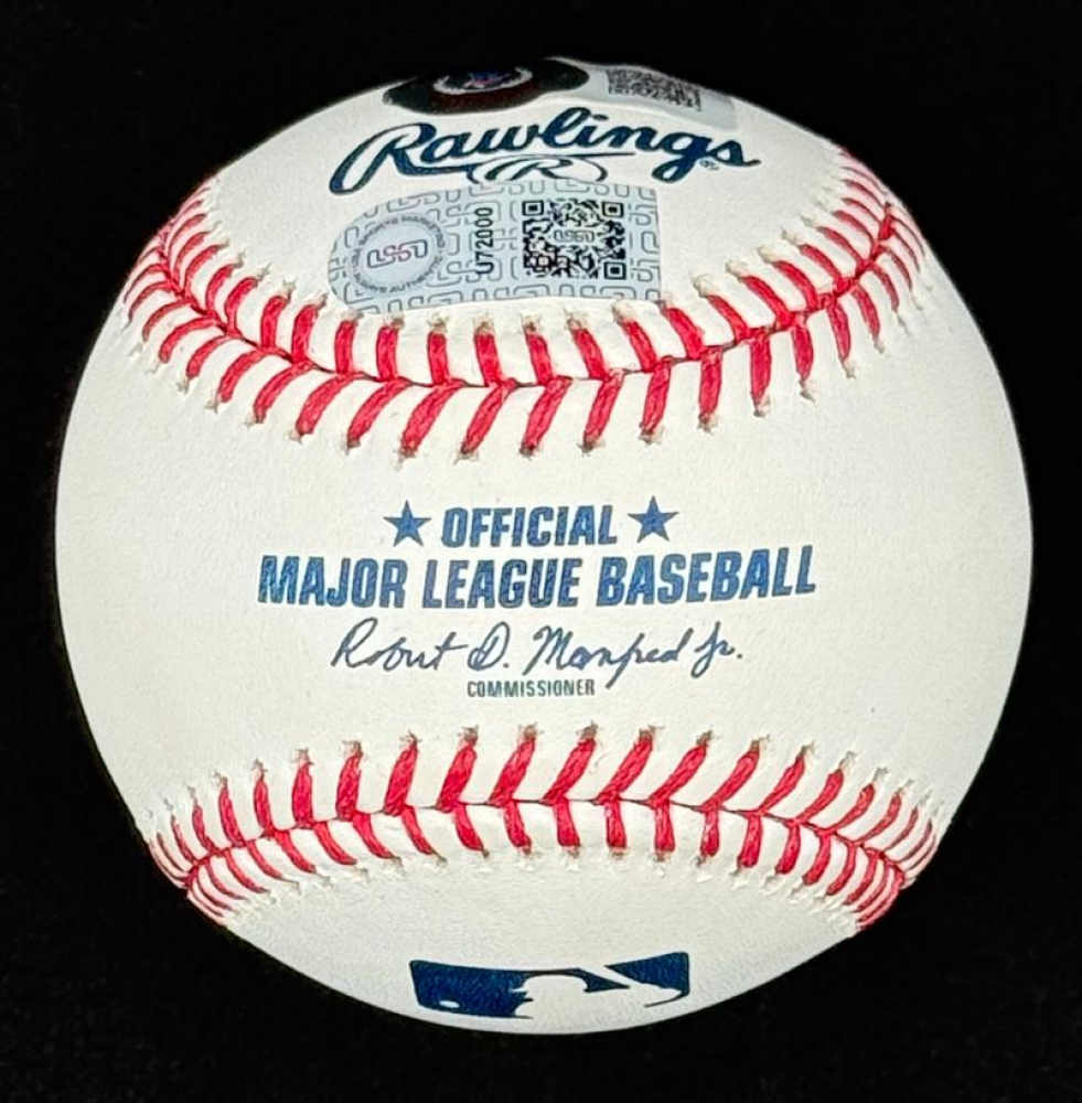 Josh Hader Signed OML Baseball Inscribed "Haderade" (Beckett ...