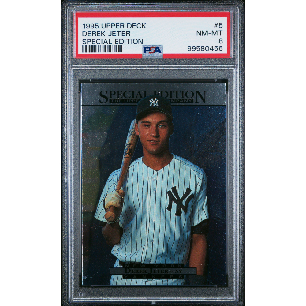 Derek Jeter 1995 Upper Deck Special Edition #5 RC (PSA 8) | Pristine ...